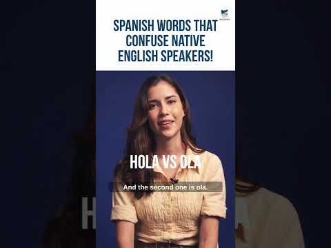 These Spanish words confuse English speakers!