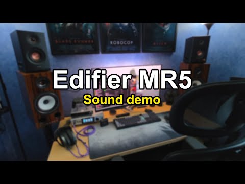 Edifier MR5 sound demo vs TRIANGLE Comete EZ 40th Anniversary