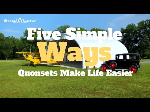 Five Reasons a Quonset Hut can make life easier