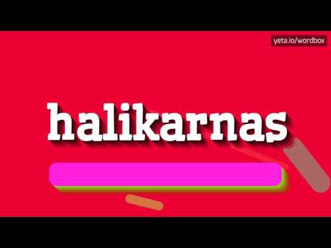HALIKARNAS - HOW TO PRONOUNCE IT!?