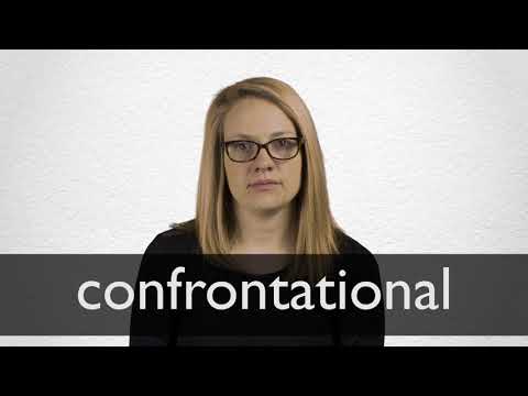 CONFRONTATIONAL definition in American English | Collins English Dictionary