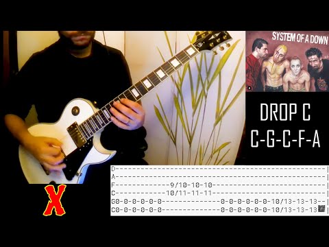 System of a Down - X |Guitar cover| |Tab|