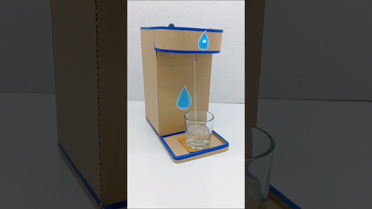 Innovative Science Exhibition Model: The Automatic Water Dispenser ...