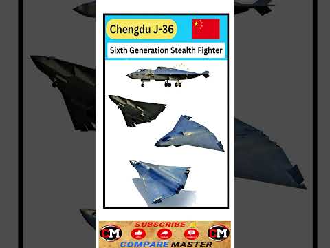 "Chengdu J-36: Sixth Generation Stealth Fighter | China's Next-Gen Jet" #china #power #strength #usa