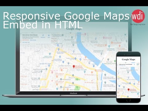 Very Simple Tutorial: Responsive Google Maps Embed in HTML