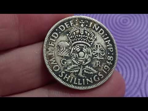 TWO SHILLING 1948 COIN VALUE + REVIEW