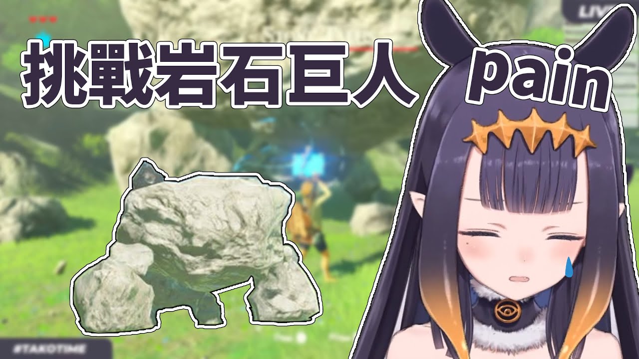 痛苦章魚對決岩石巨人 / Pain Tako Fights Stone Talus【HololiveEN Clip 翻譯 剪輯 ...