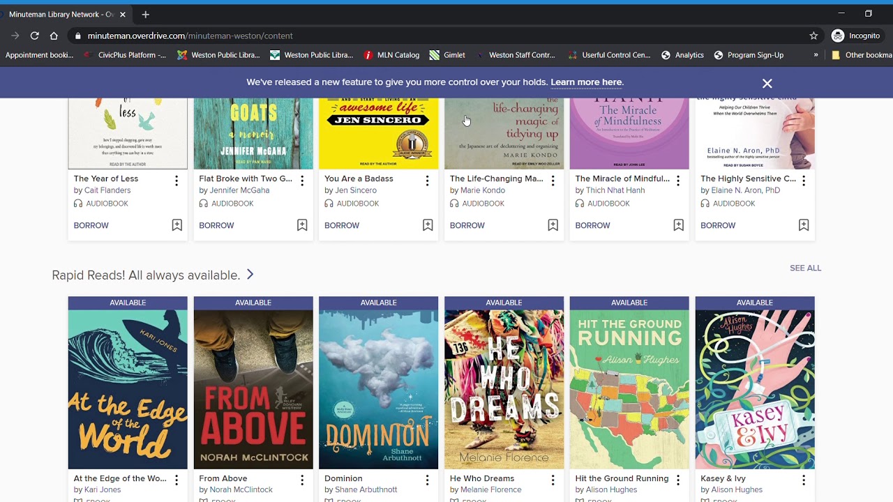 WPL Digital Library: Overdrive