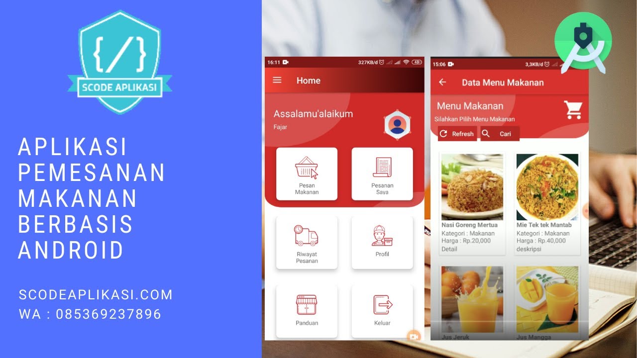 Source Code Aplikasi Pemesanan Makanan Berbasis Android