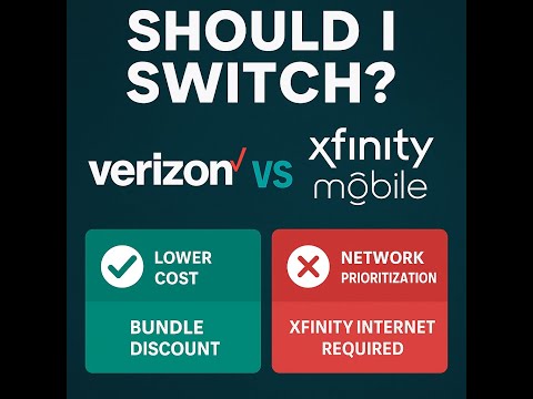 Should I Switch from Verizon to Xfinity Mobile?