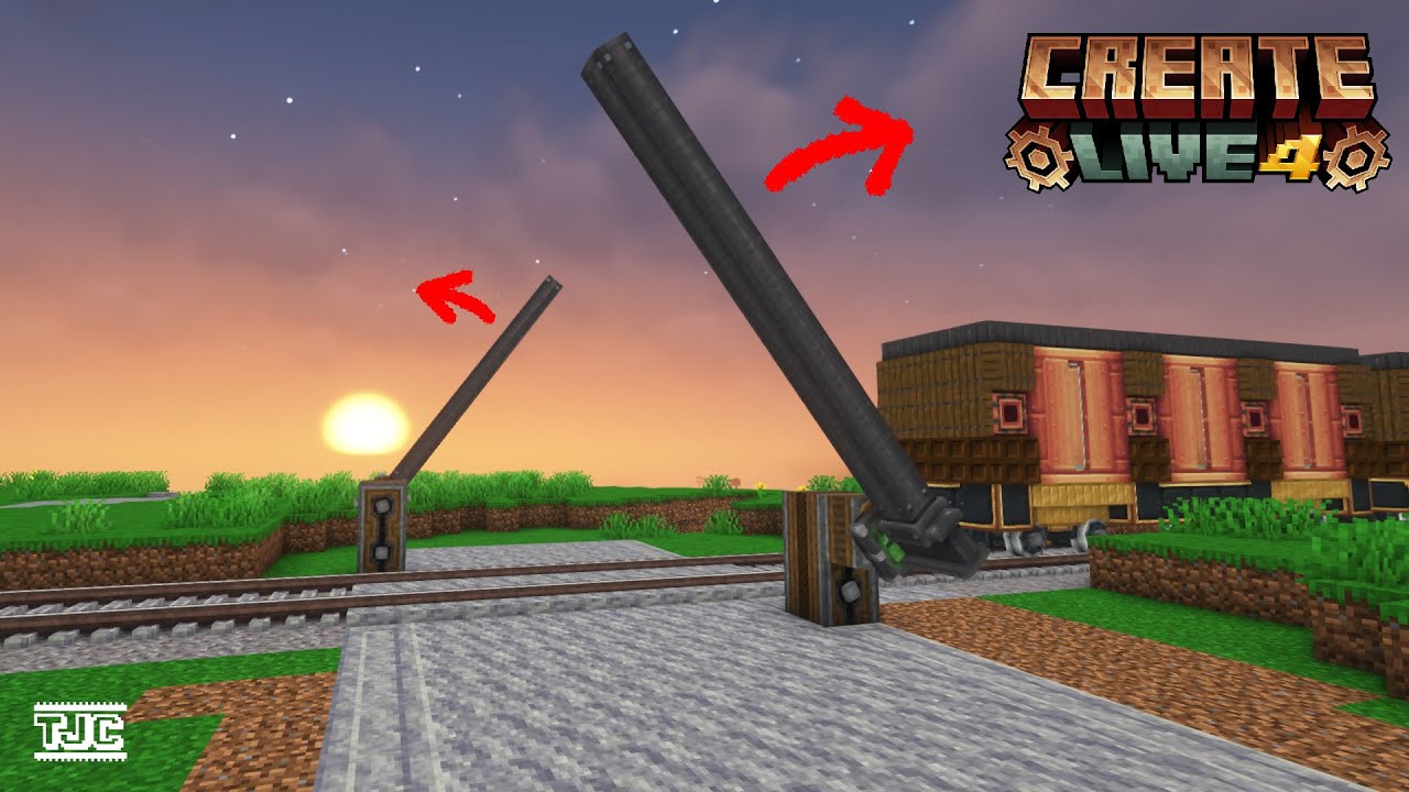 ECHTE SCHRANKEN (ganz einfach und genial)⚙️ Create Live 4