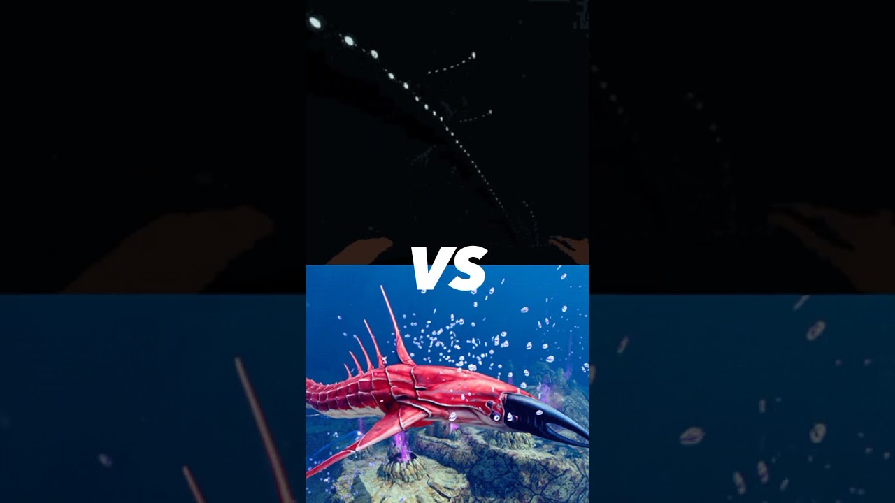 Gargantuan Leviathan vs Subnautica #subnautica #edit