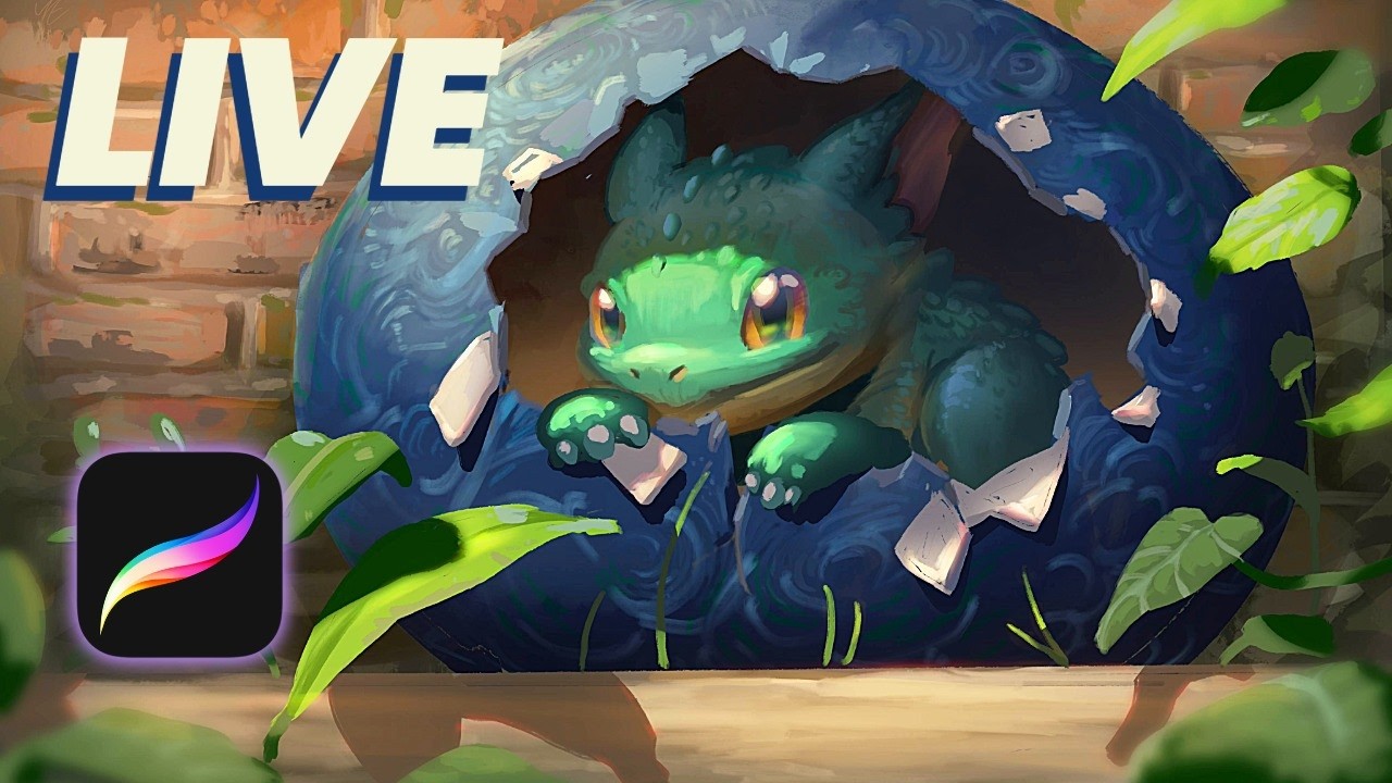 Procreate Art LIVE 🌈 OTTER  -brush🦦