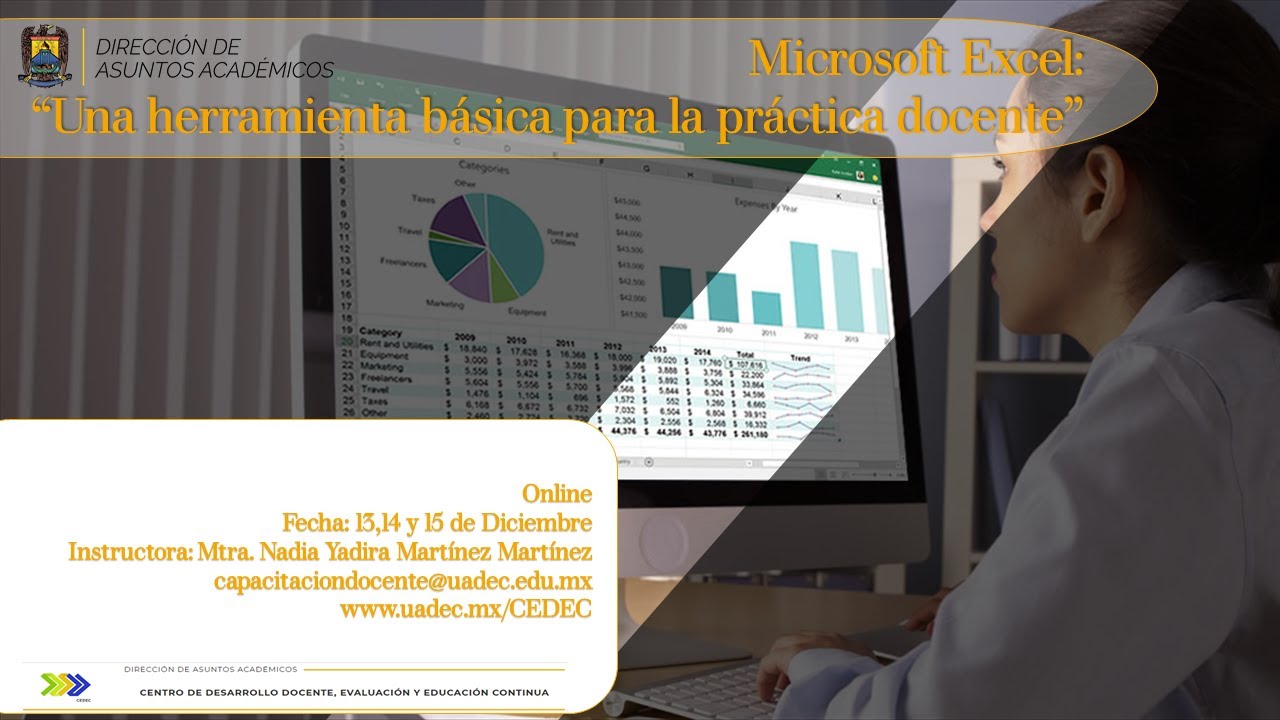 Sesion 1 Curso Taller Microsoft Excel Una herramienta básica para la práctica docente Sesion 1