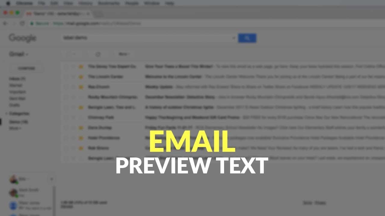 What is Email Preview Text?