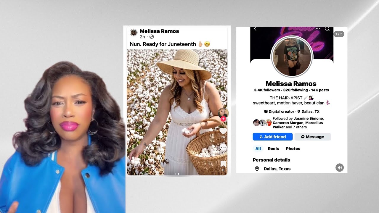 Mexican Woman Melissa Ramos Dresses up As Cotton Picker Because Black Ppl Celebrated Cinco DeMayo 