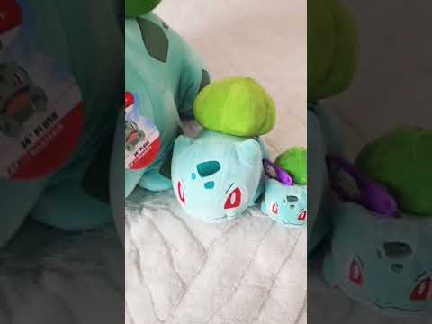 bulbas of all size #pokemon #bulbasaur #plushies