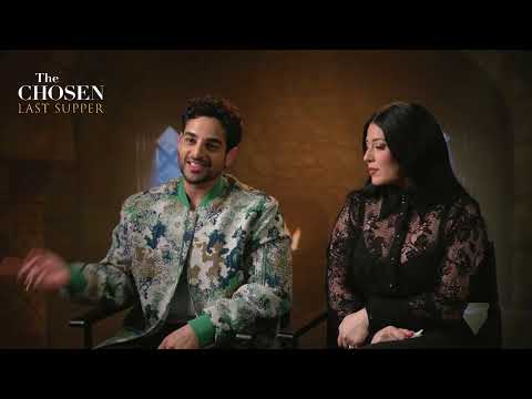 Behind The Scenes The Chosen" Paras Patel & Elizabeth "Liz" Tabish speak about family & faith.