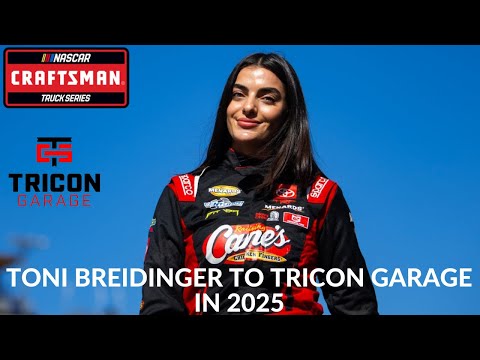 Toni Breidinger To TRICON Garage In 2025