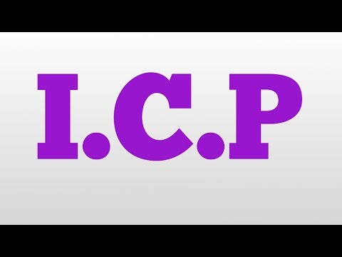 I.C.P meaning and pronunciation