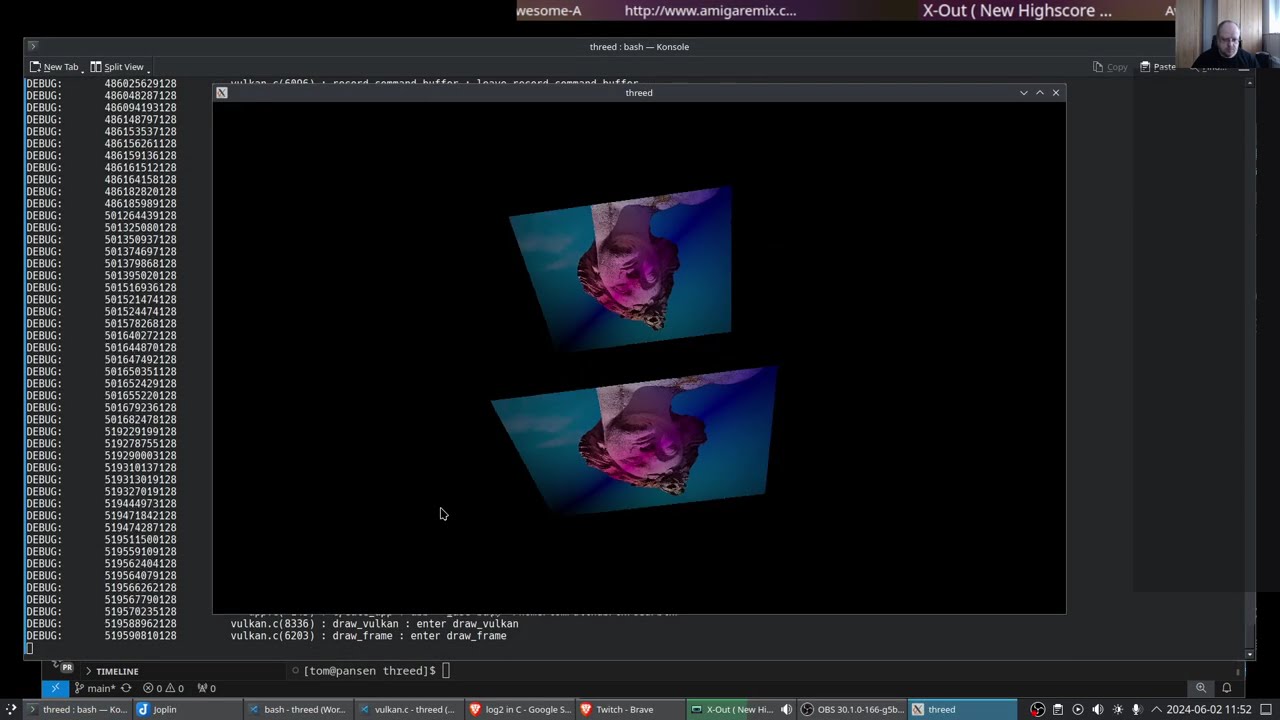 Doing the learning Vulkan tutorial. Mipmaps, Multisampling.