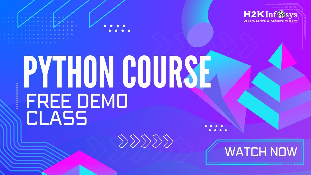 ⚡️ Learn Python in One Hour ⏱️ | Free Demo Class by H2K Infosys