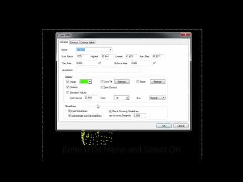 Topcon Training - MAGNET 3D Exchange - Import Data and Create Surface