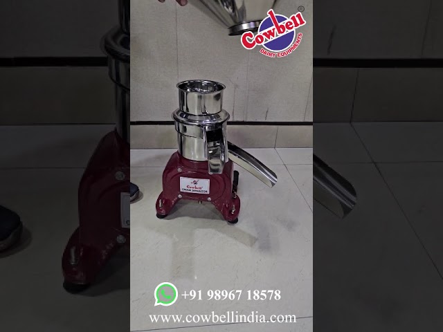 Cream Separators - 60 LPH Hand Operated Cream Separator Manufacturer ...