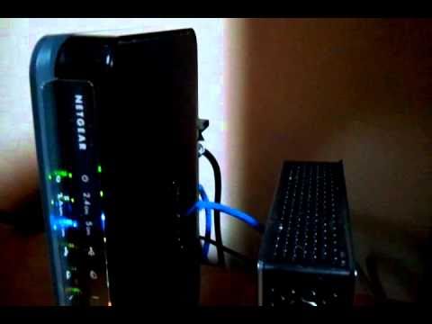 Netgear WNDR3700 & Motorola SB6120 using the Samsung Captivate