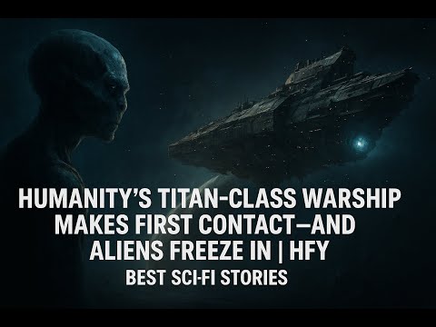 Humanity’s Titan-Class Warship Makes First Contact—And Aliens Freeze in | HFY | Best Sci-Fi Stories.