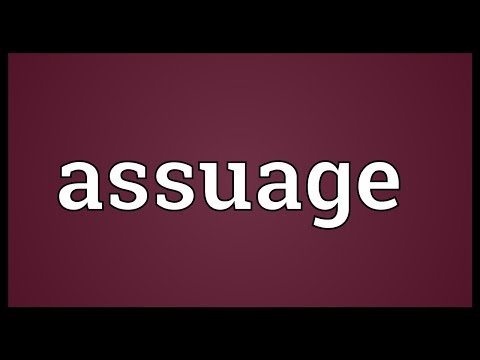 Assuage Meaning