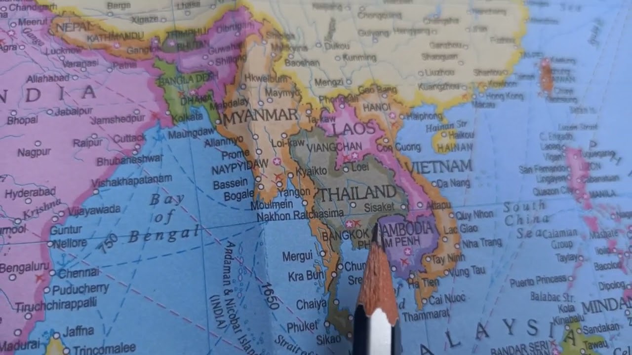 THAILAND MAP