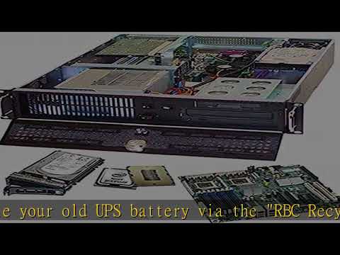 APC UPS Battery Replacement, RBC43, for APC Smart-UPS Models SMT2200RM2U, SMT2200RM2UC, SMT2200RM2U