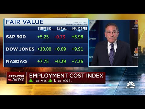 Employment Cost Index increased 1% in the fourth quarter