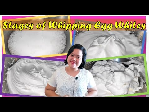STAGES OF WHIPPING EGG WHITES | HOW TO WHIP EGG WHITES | BREAD AND PASTRY PRODUCTION