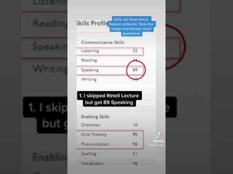 PTE scoring secrets (part 1)