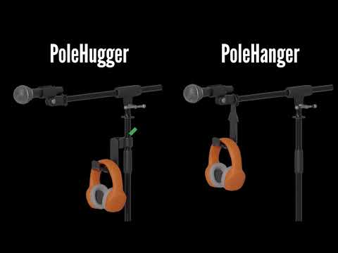The Original Pole Hugger Headphone Holder | Reverb