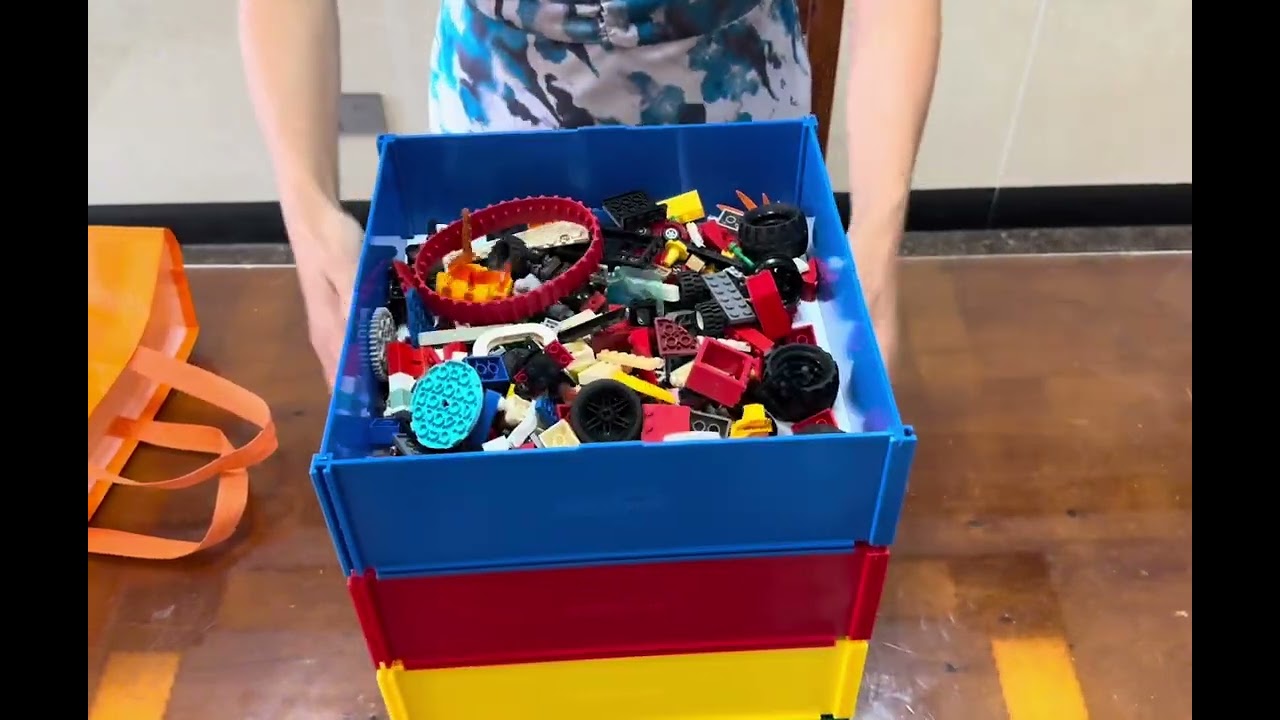 A Must-Have for LEGO Fans! This Sorting Box Makes Brick Organization Fast & Easy!