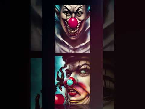 clown town vol 2 mix of all images randomly generated by AI for short