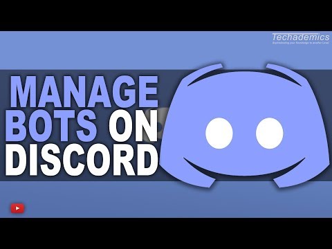 How To: Add A Bot To Discord - (Tutorial)