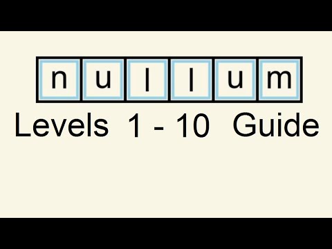 Steam Community :: Video :: [Nullum] Levels 1 - 10 Guide