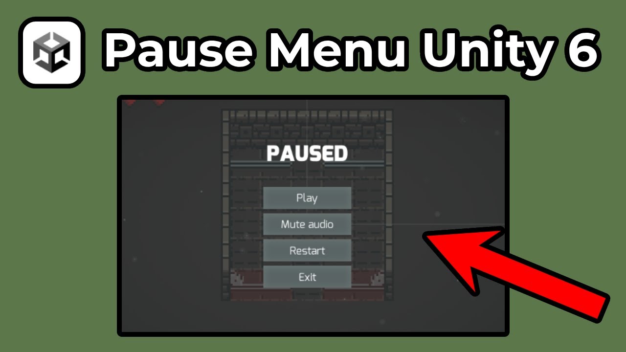 How To Create A Pause Menu In Unity 6
