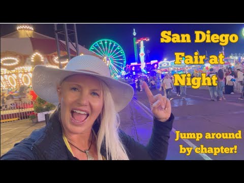 SAN DIEGO COUNTY FAIR 2025 AT NIGHT - What to See, Eat and Do