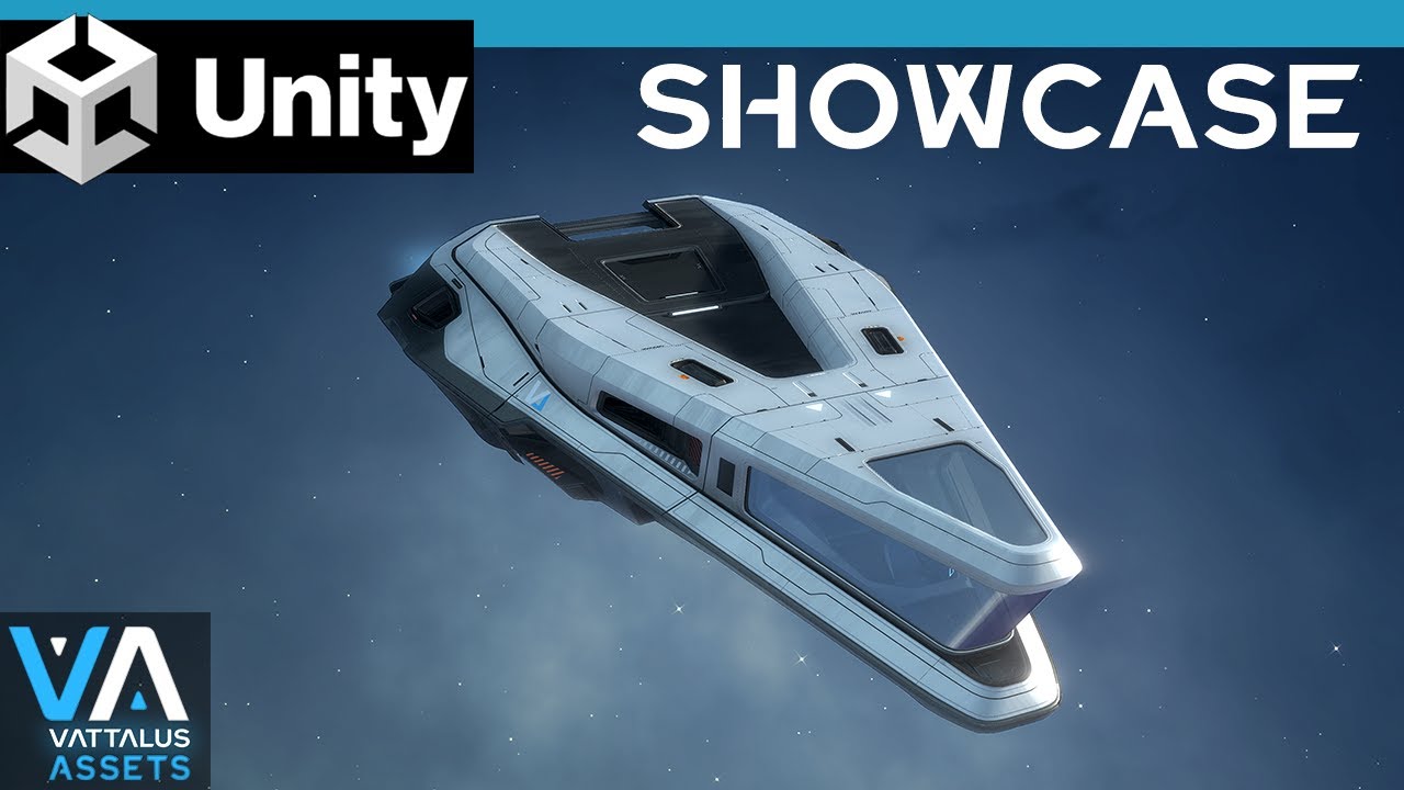 Phobos Starhopper Spaceship Showcase | Game Asset | Unity Asset Store