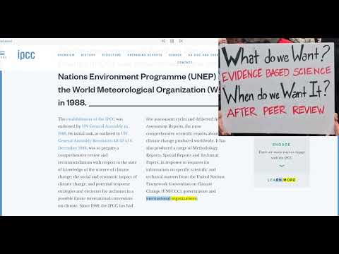 History of the IPCC - Fight Climate Deception