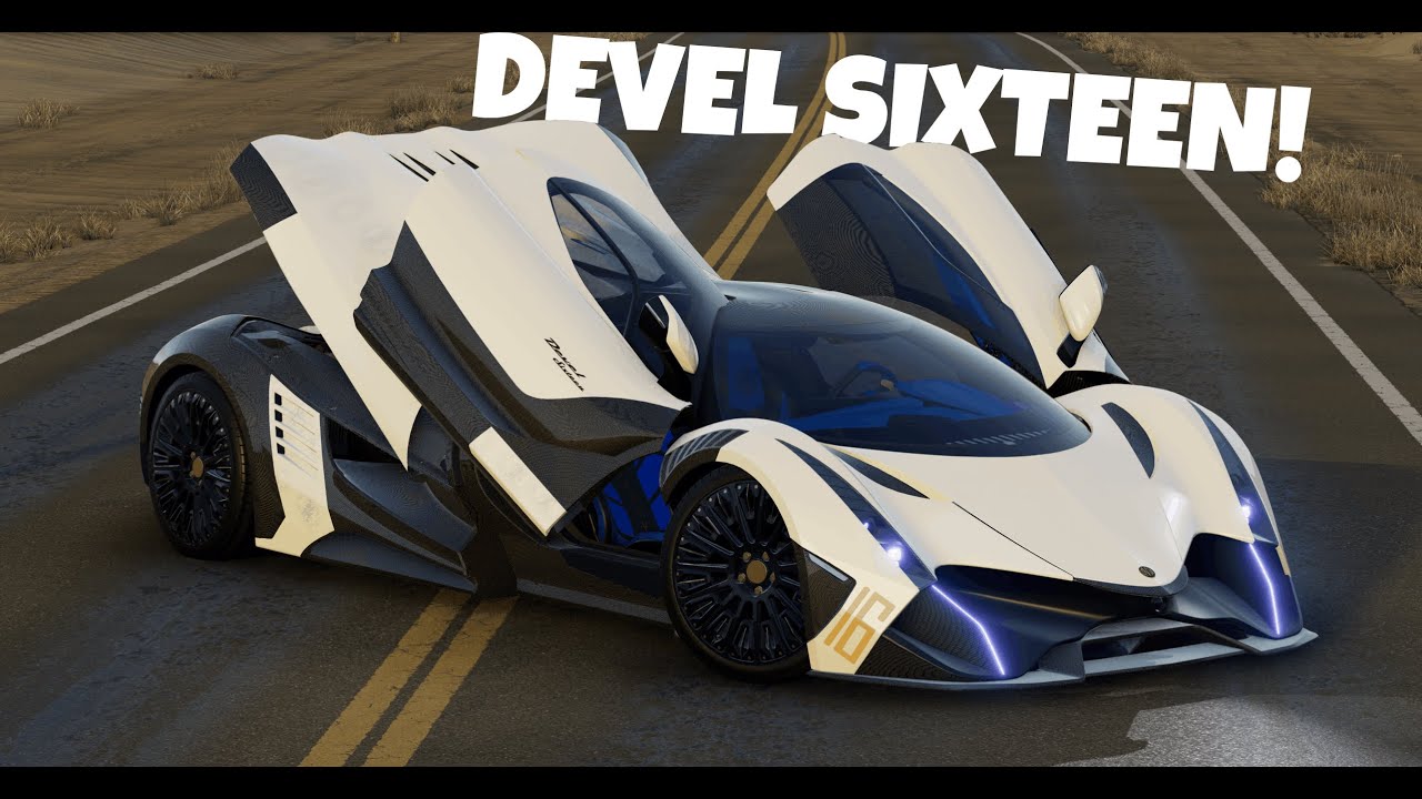 2024 Devel Sixteen (5000HP V16!) v1.0 - BeamNG.drive