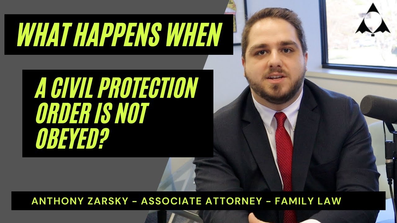 What Happens when a Civil Protection Order is Not Obeyed?
