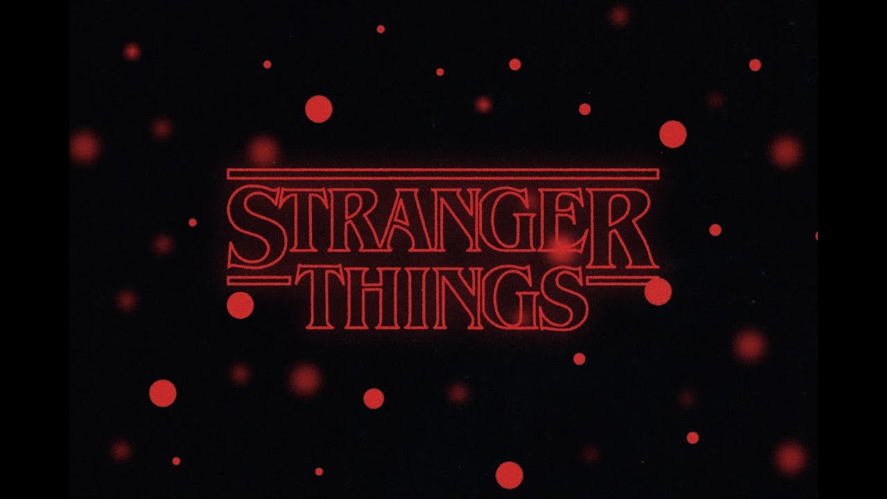 Stranger Things Title Sequence