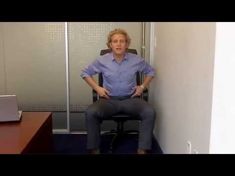 Eliminate Hip & Back Pain from Computer Work with Happy Baby Stretch