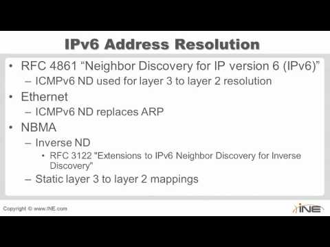 112 IPv6 Overview, IPv6 ICMPv6 ND, IPv6 over NBMA